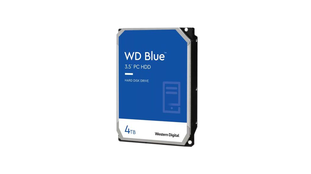 WD40EZAZ | Western Digital HDD, WD Blue, 3.5, 4TB, SATA III | Distrelec ...